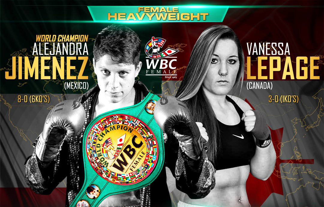 Alejandra Jimenez to Defend her WBC Title on August 12th Against ...