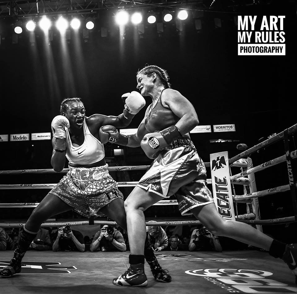 Another Dominating Performance by Claressa Shields, Successfully ...