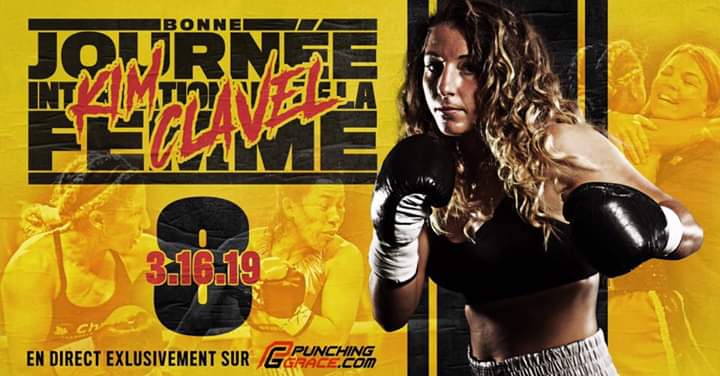 Kim Clavel Steps into the Ring for her First 8 Rounder on Saturday ...